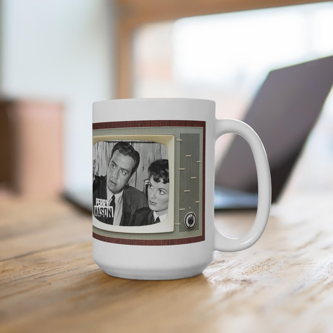 Perry Mason TV Show Tv Retro Design Ceramic Mug 15oz Extra Large - Etsy