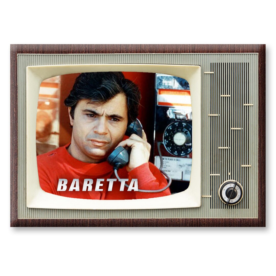 Baretta TV Show Fridge Magnet: Retro Classic TV - Etsy