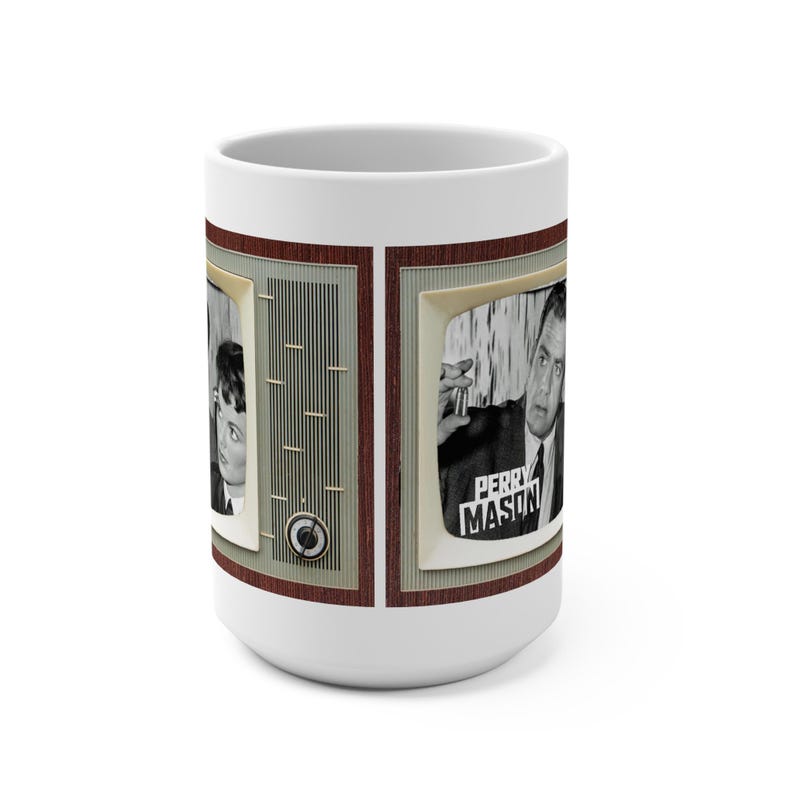 Perry Mason TV Show Tv Retro Design Ceramic Mug 15oz Extra Large - Etsy