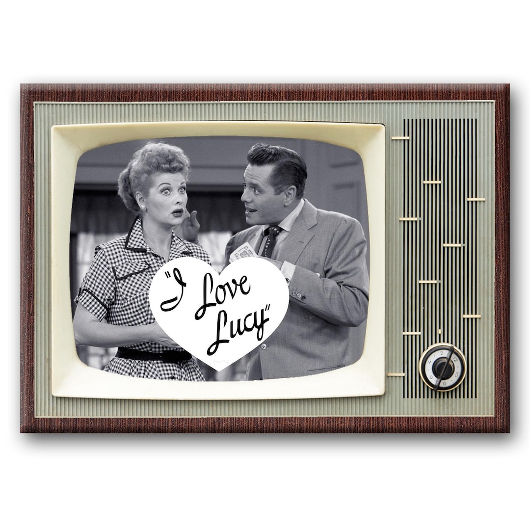 I Love Lucy Classic TV Show Retro TV Fridge Magnet - Etsy