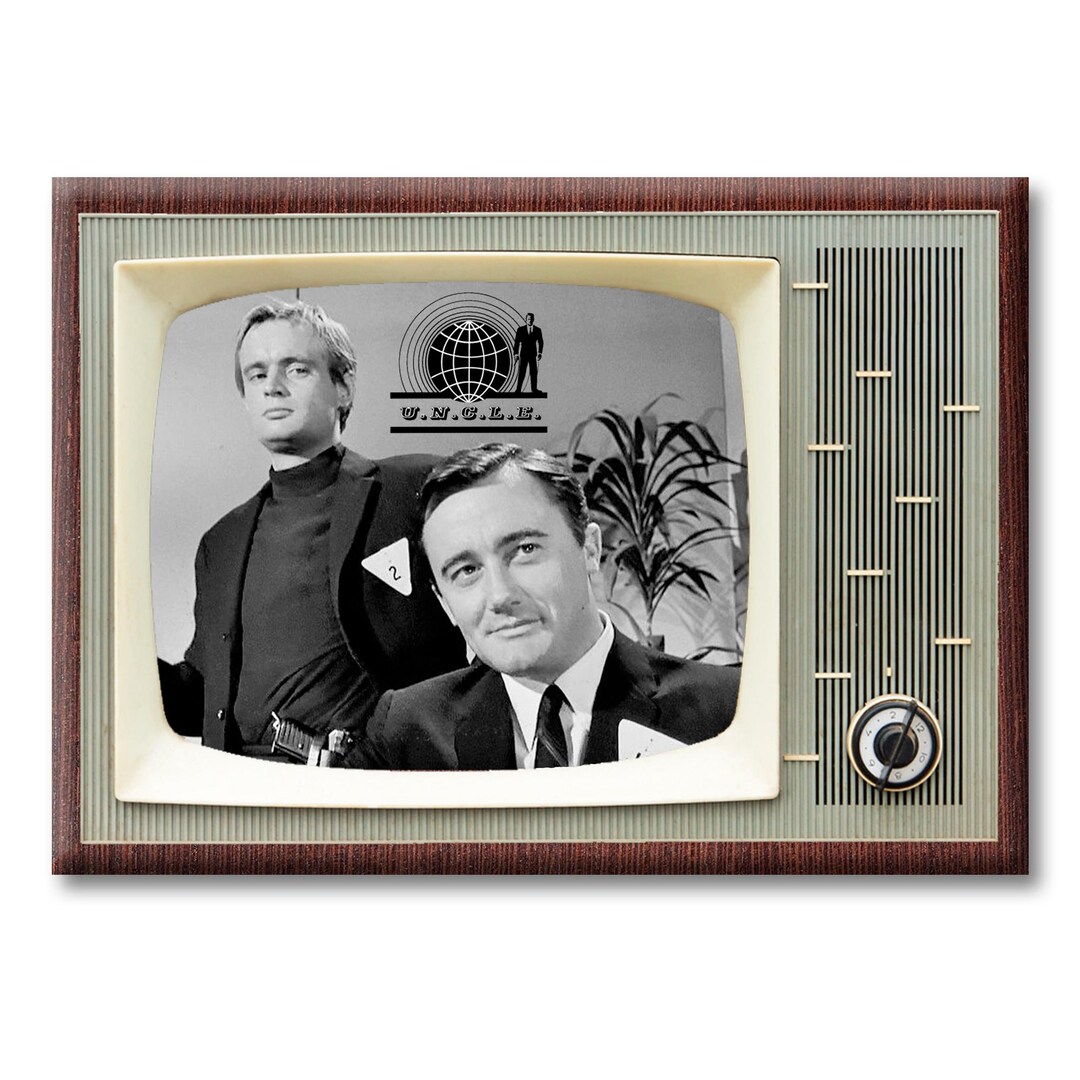 Man From Uncle Classic TV Show Retro TV Fridge Magnet - Etsy