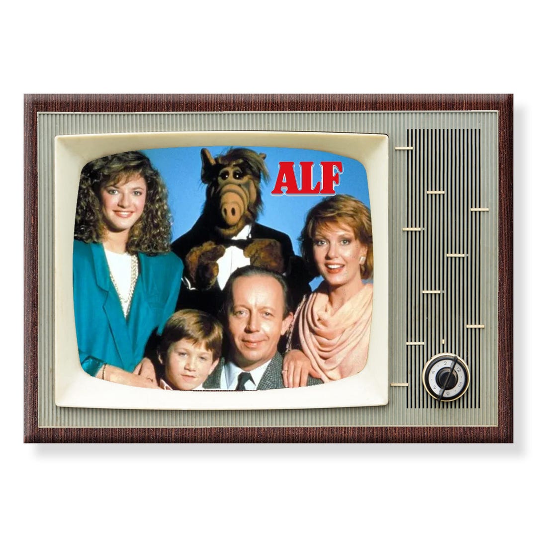 ALF Show Fridge Magnet: Retro TV Comedy - Etsy