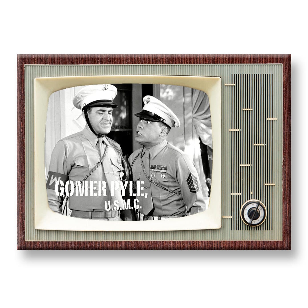 Gomer Pyle Classic TV Show Retro TV Fridge Magnet - Etsy