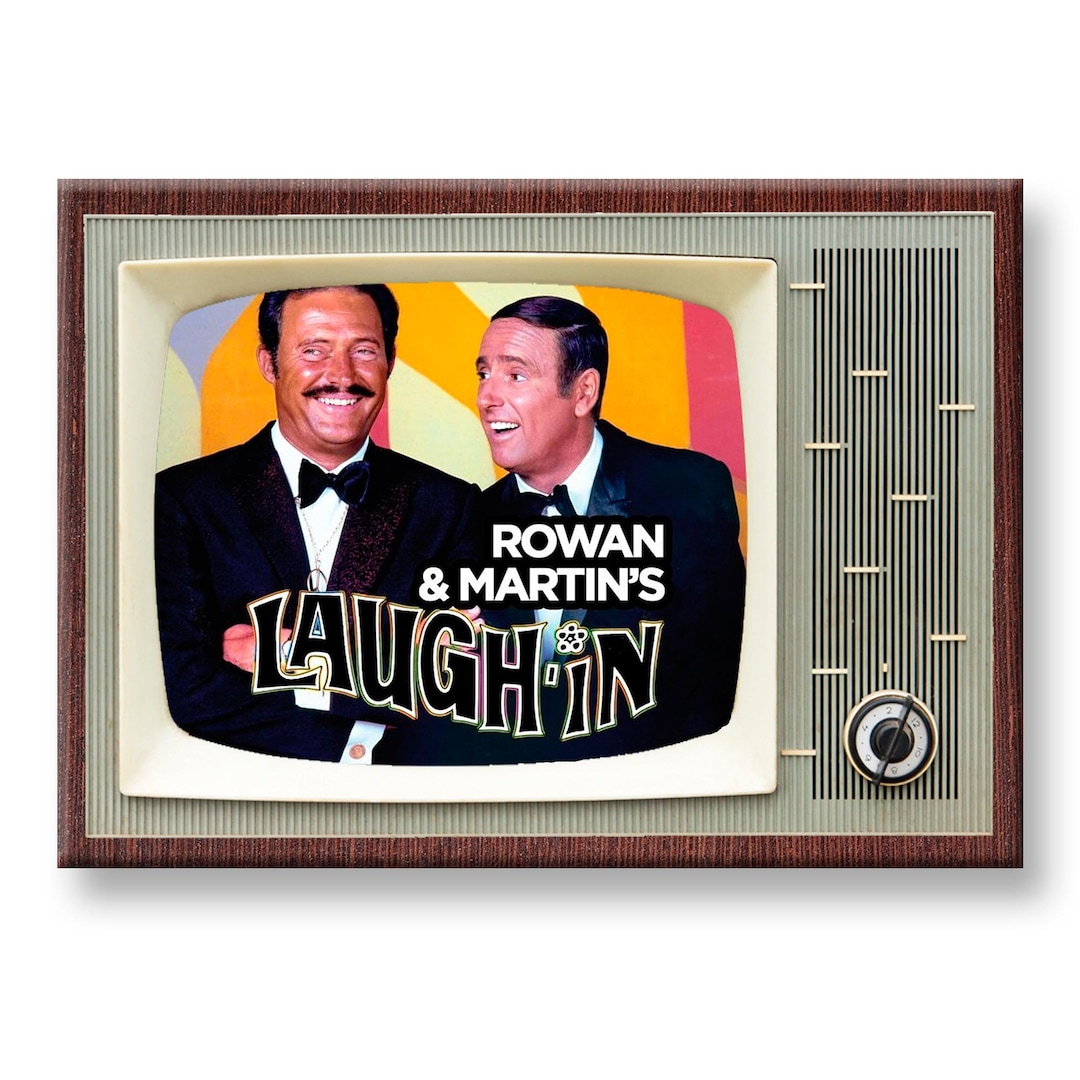 Rowan and Martins Laugh in Classic TV Show Retro TV Fridge Magnet - Etsy