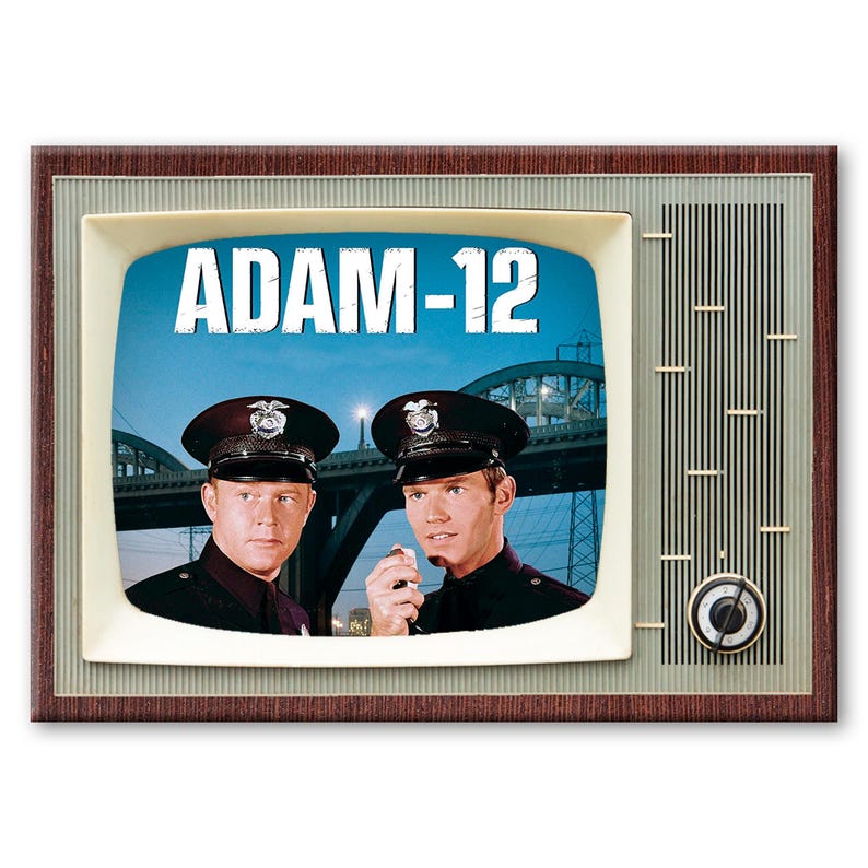Adam 12 Classic TV Show Retro TV Fridge Magnet - Etsy