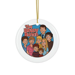 Brady Bunch Photo Template - Etsy