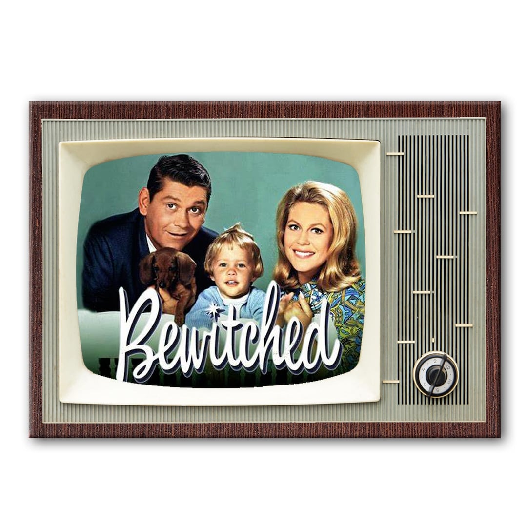 Bewitched Classic TV Show Retro TV Fridge Magnet - Etsy