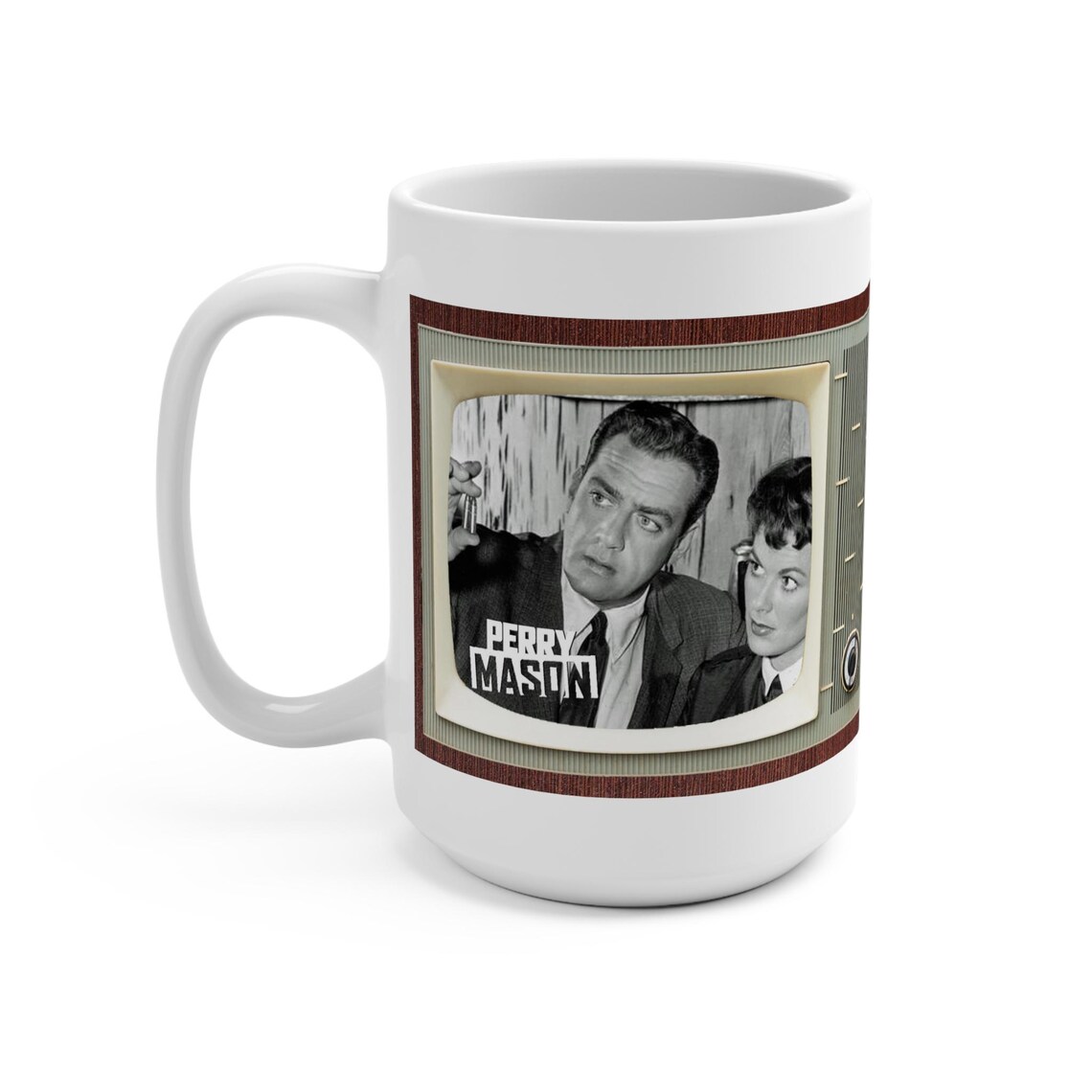 Perry Mason TV Show Tv Retro Design Ceramic Mug 15oz Extra Large - Etsy