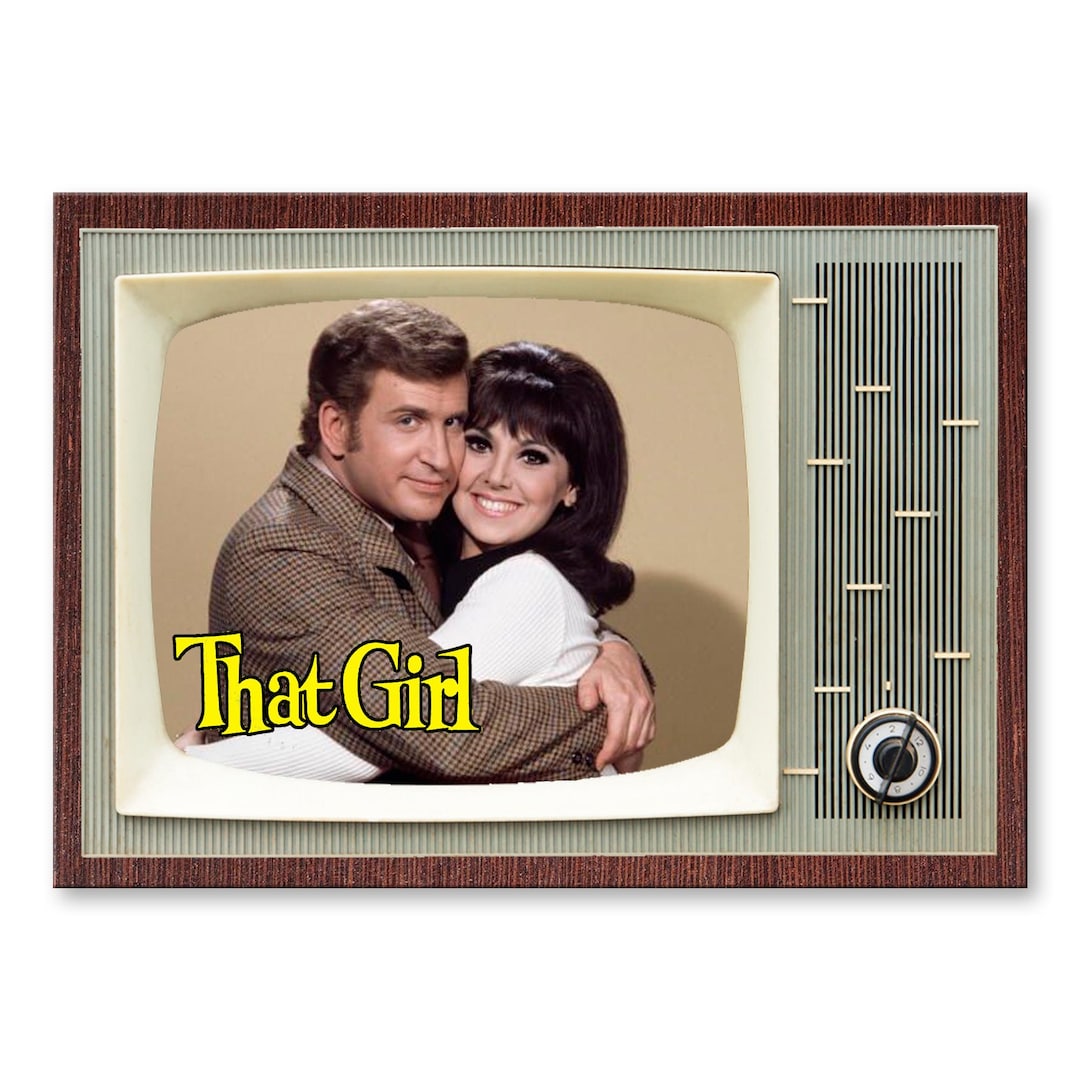 That Girl TV Show Fridge Magnet: Retro Comedy Gift - Etsy