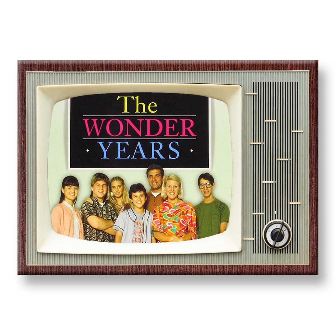 The Wonder Years Classic TV Show Retro TV Fridge Magnet - Etsy
