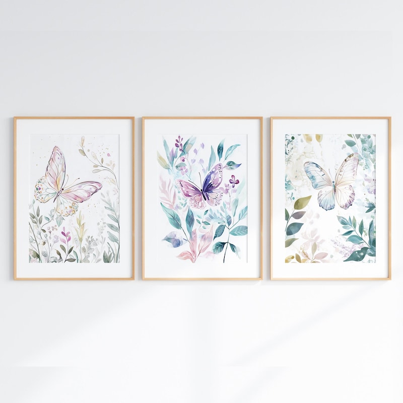 Butterfly Wall Art - Etsy