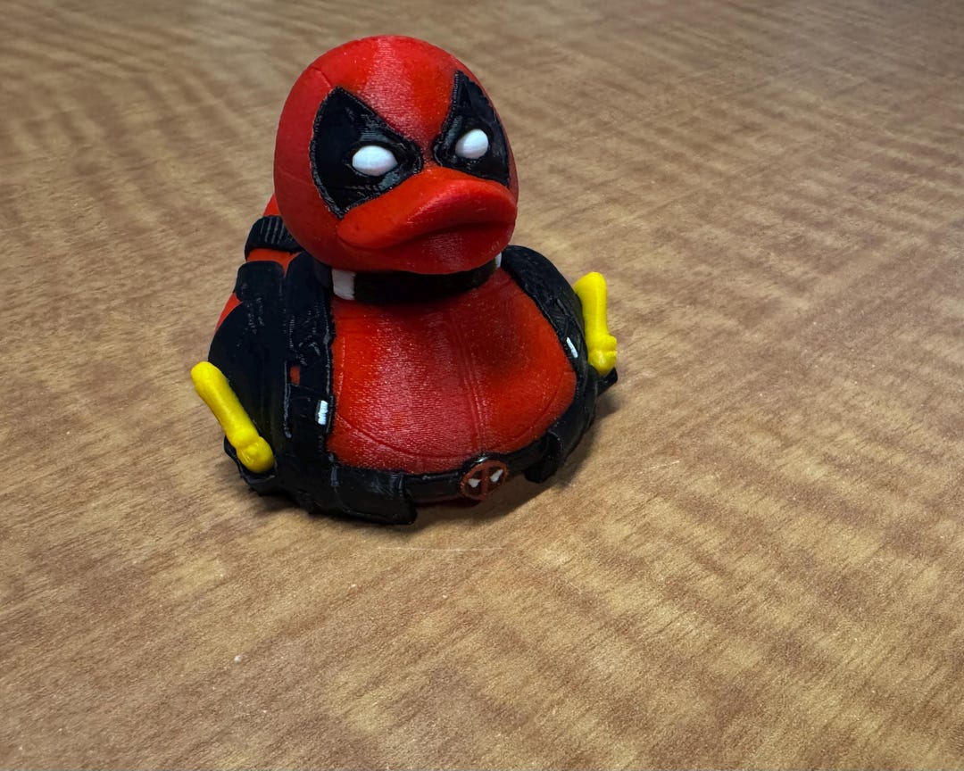 Duckpool - Duck Collection - 3D Printed Comics Hero - Decoration ...