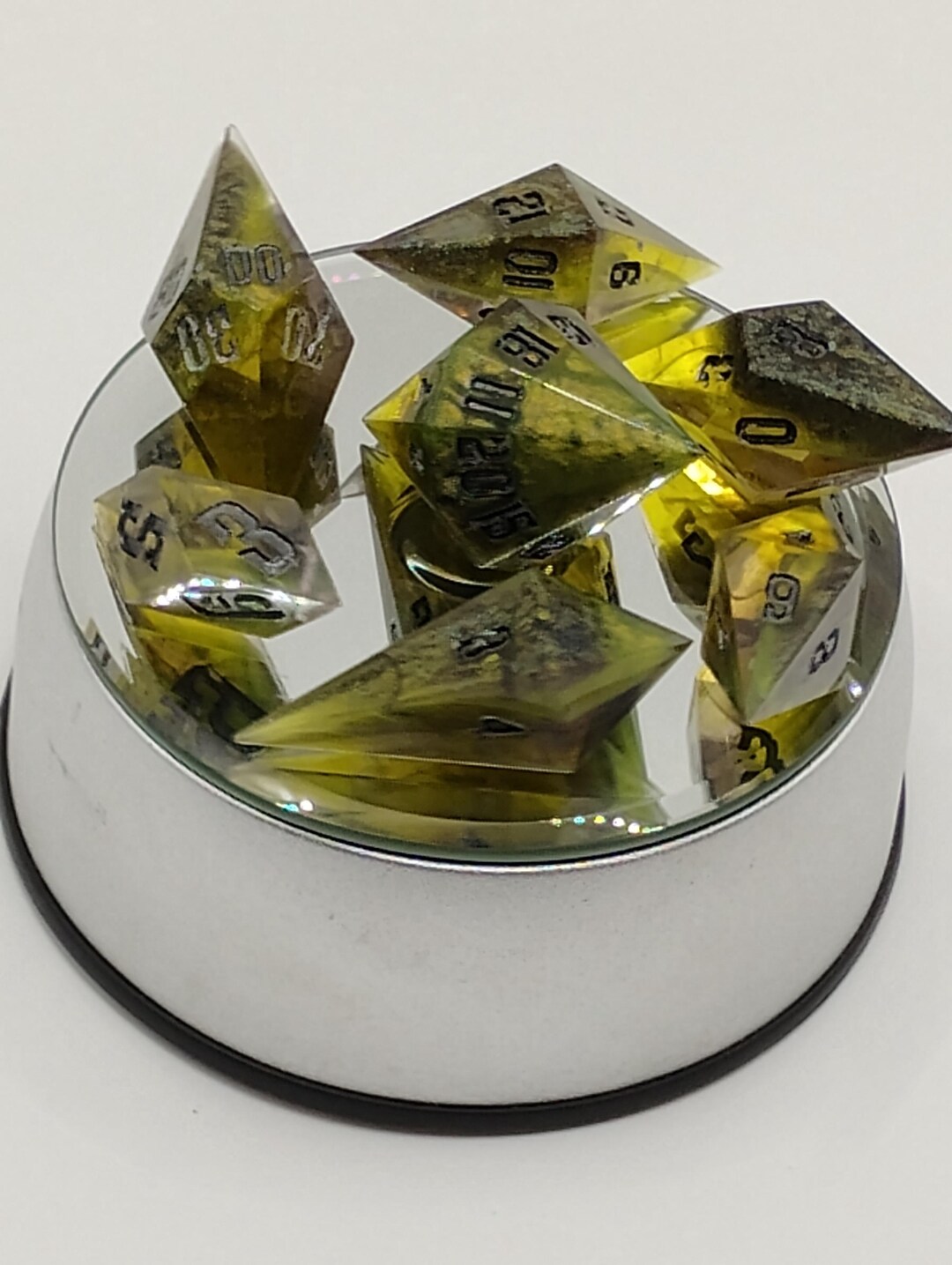 The Relic of the Verdant Depths TTRPG Shard Dice Set for Dnd - Etsy