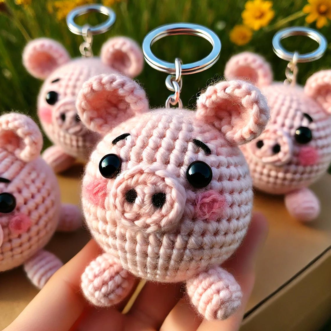 Pig Crochet Pattern, Amigurumi Crochet Pattern Pig, Crochet Pattern ...