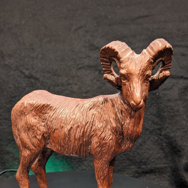 Ceramic Ram Figurine - Etsy