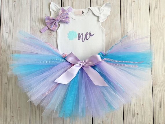 Mermaid Tail Birthday Outfit | Oneder the Sea First Birthday Outfit ...