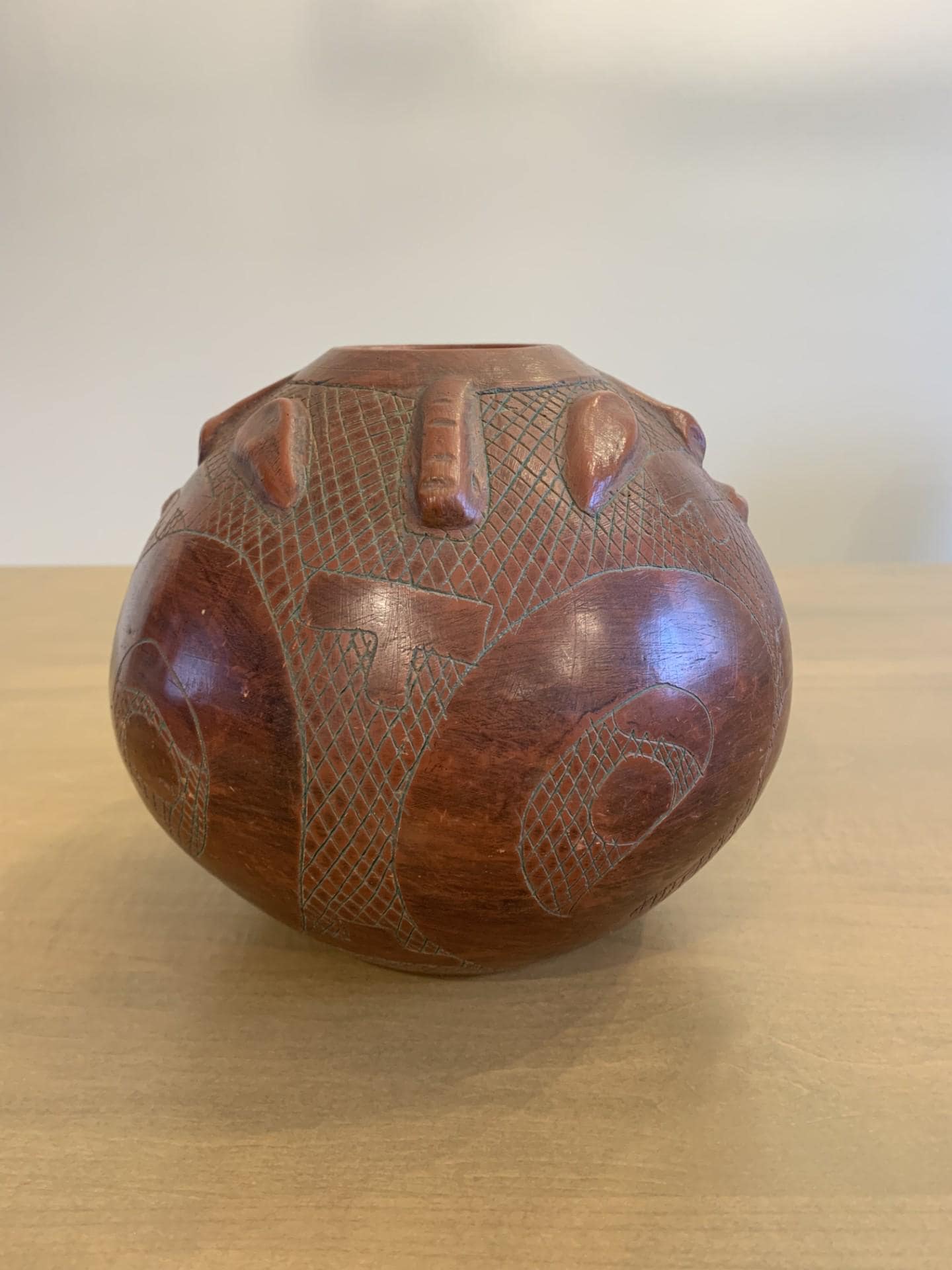 Vintage Brazilian Pottery Marajoara - Etsy