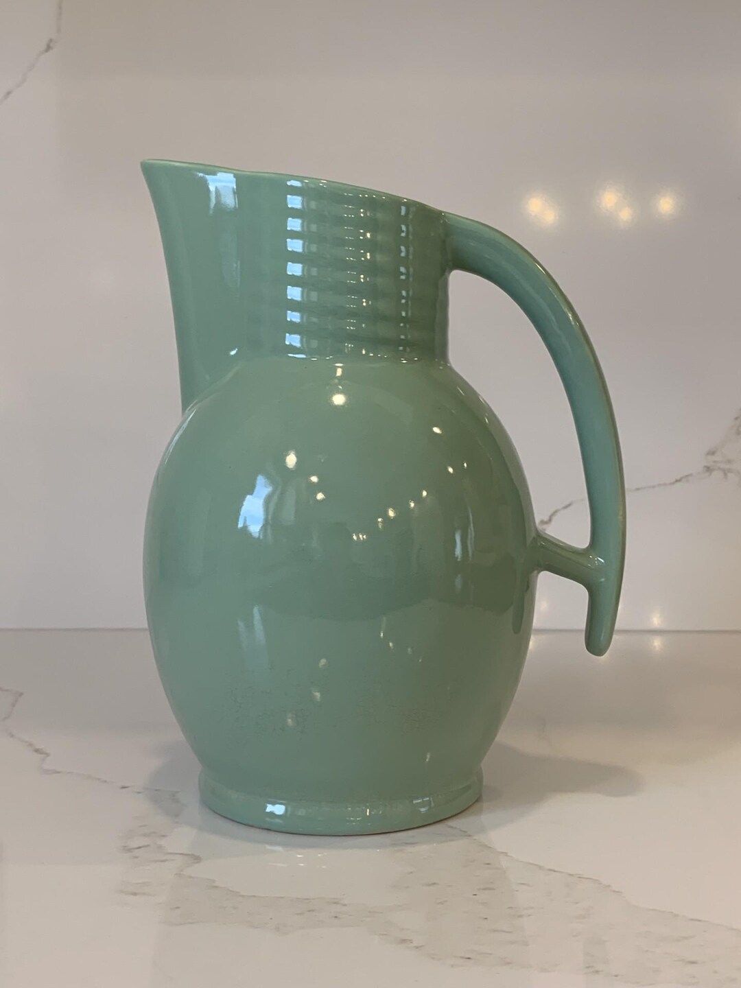 Art Deco Pitcher, Jug, Beswick Pottery, No 148, Mint Green Vase ...