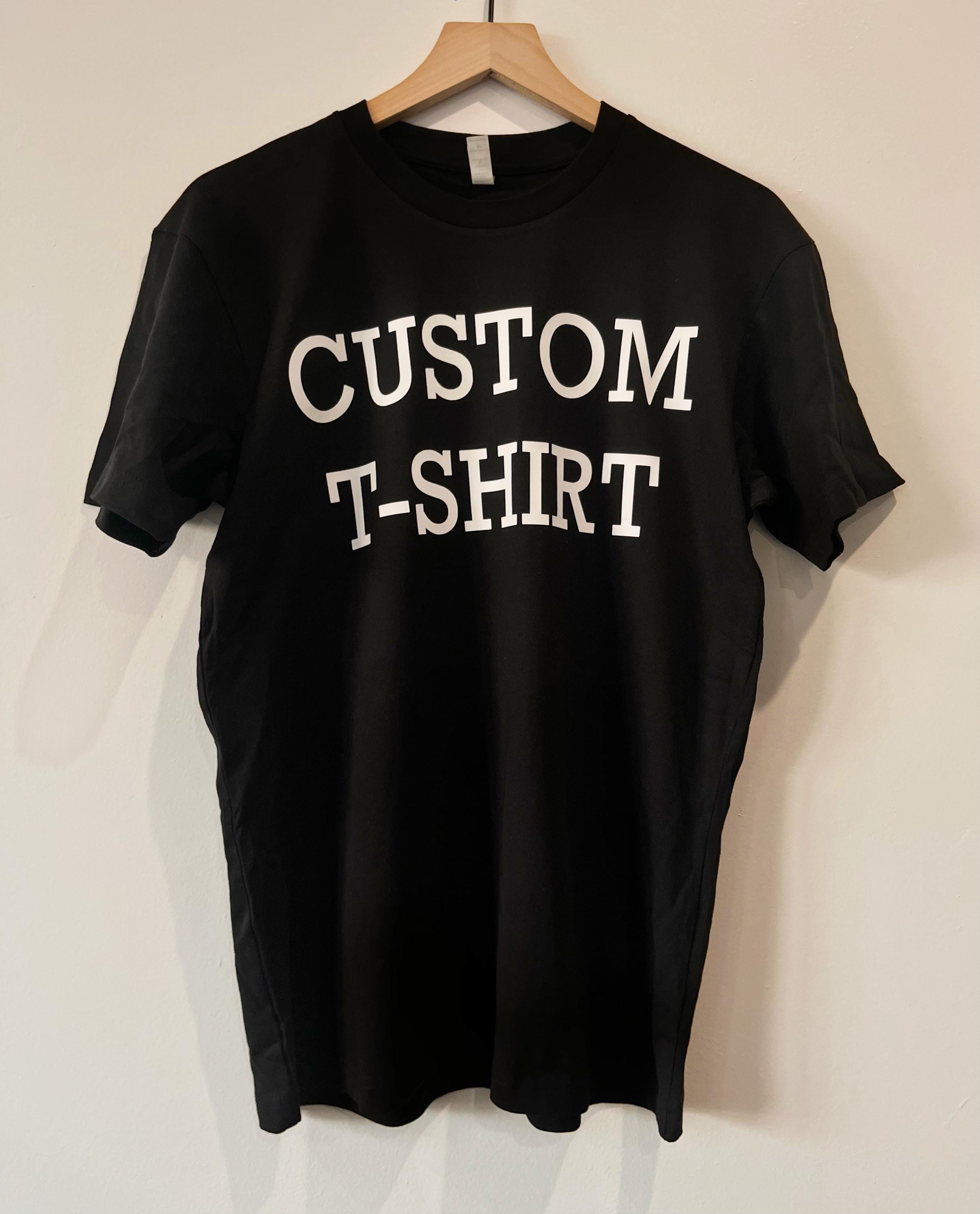 PERSONALIZED TSHIRT With Logos or Names Perfect Gift for Loved Ones ...