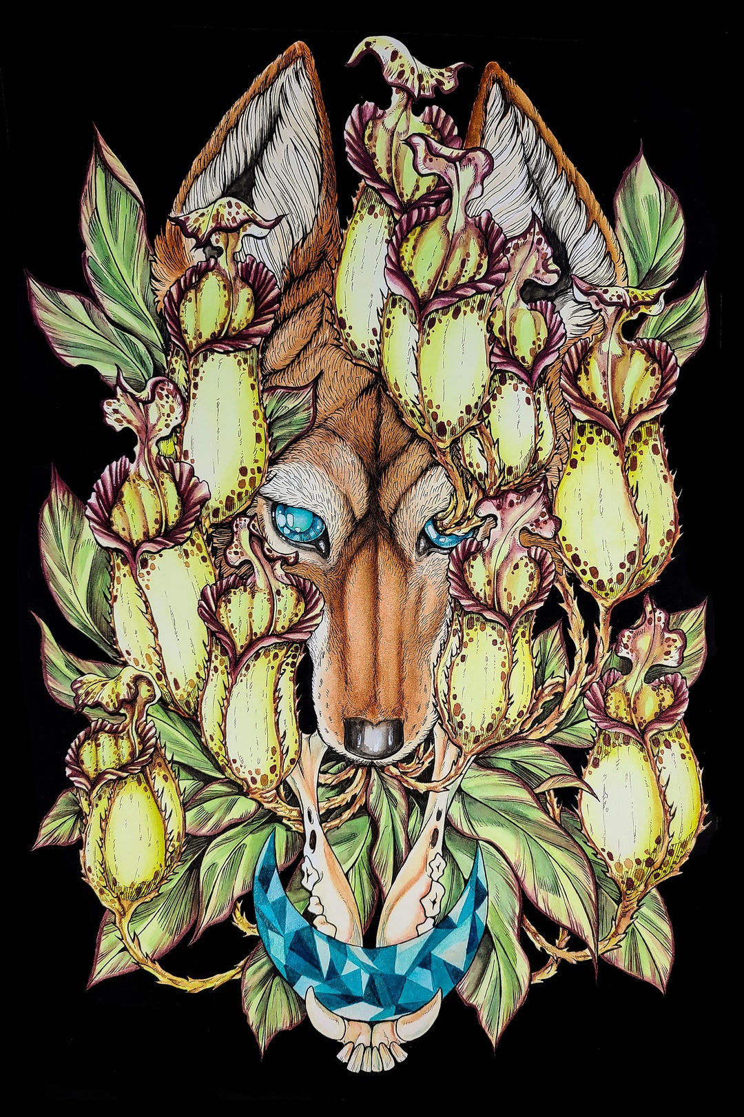 Canis Nepenthes - Fine Art Print - Etsy