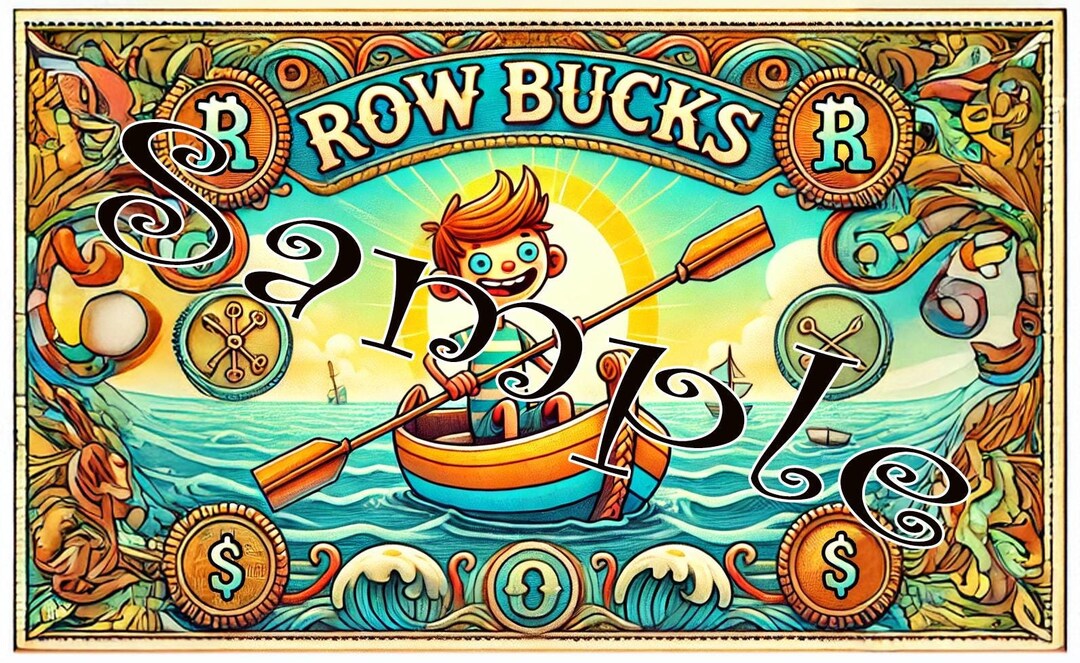 Printable Row Bucks! Prank Your Kids! - Etsy