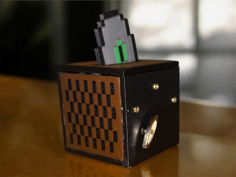 Pixel Jukebox Music Box - 3D Printed, Gaming Gift - Etsy