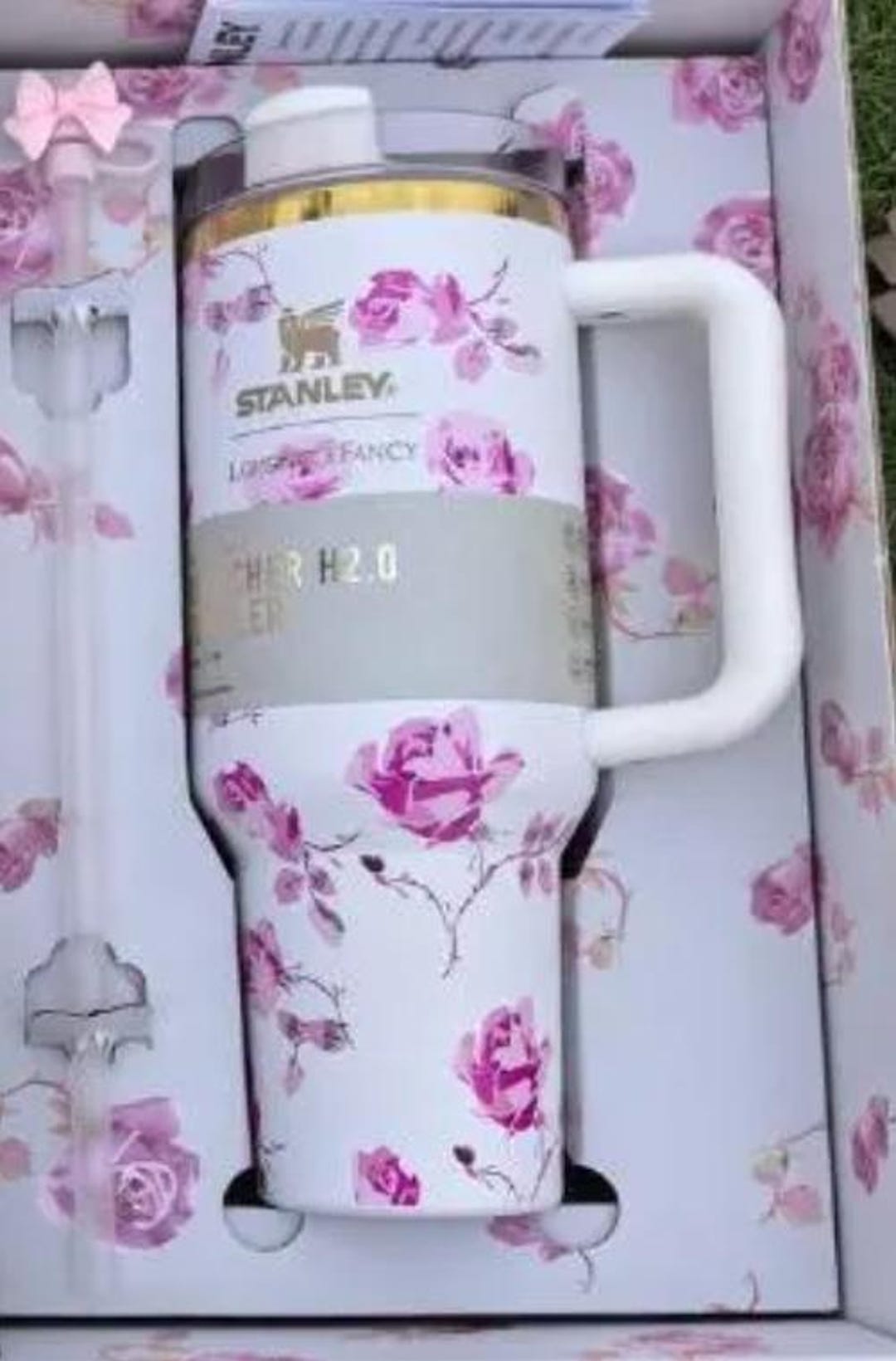 Loveshack Stanley Cup, Fancy Loveshack Quencher With Gift Box, Rosa ...