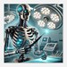 Medical Robot Inspired Fine Art Poster - Vivid Giclée Prints for Art ...