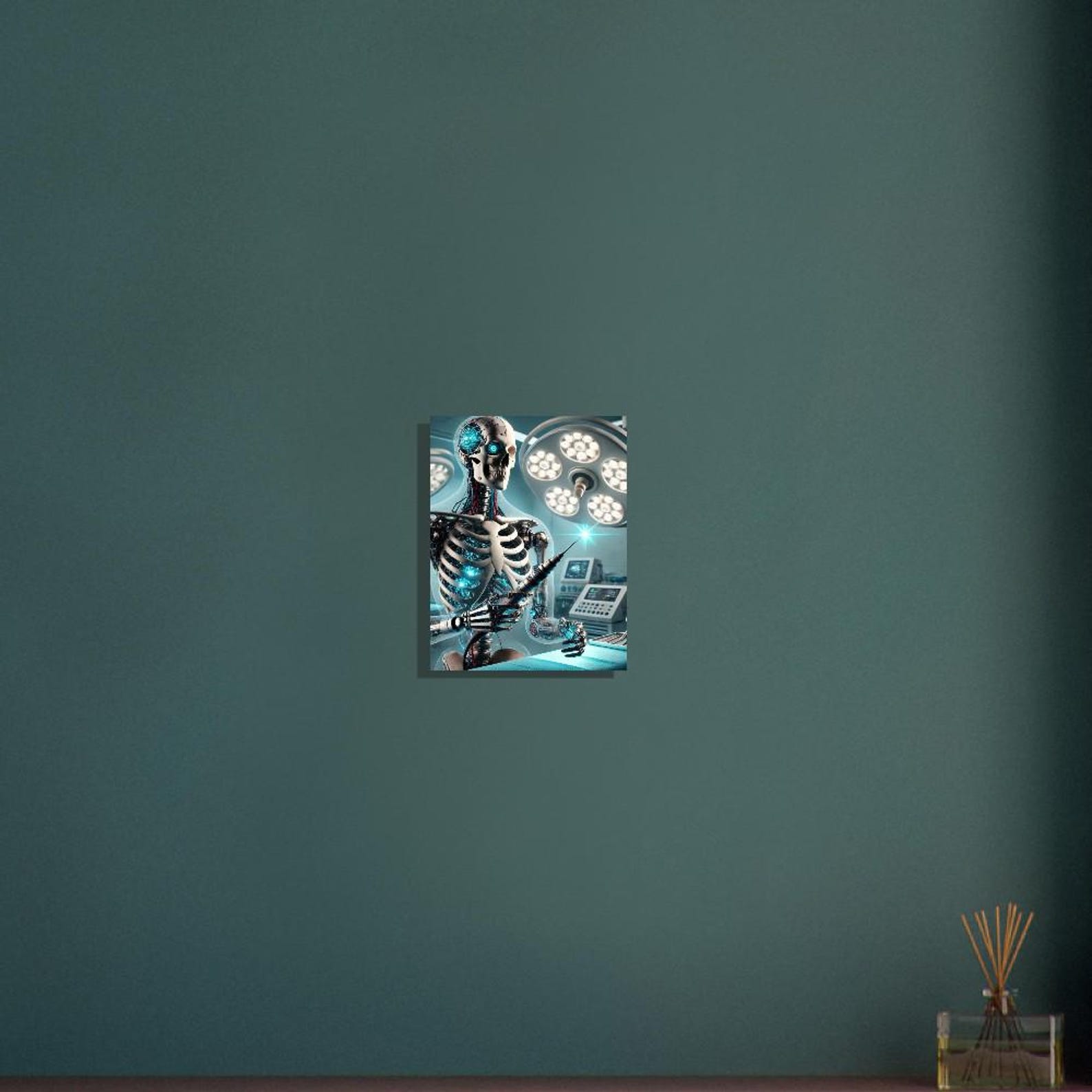 Medical Robot Inspired Fine Art Poster - Vivid Giclée Prints for Art ...