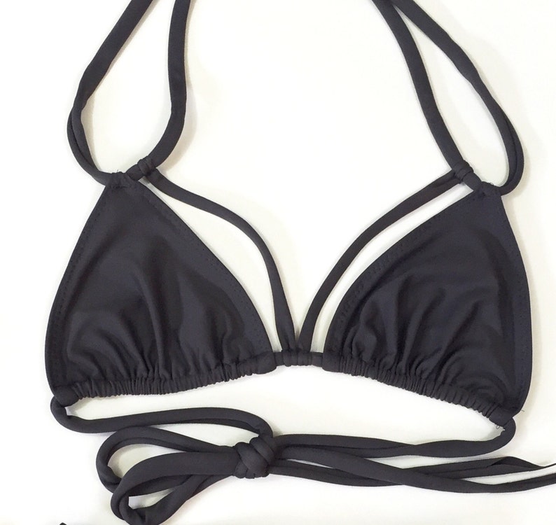 Strappy Bikini Top Women's Bathing Suit MORE COLORS - Etsy