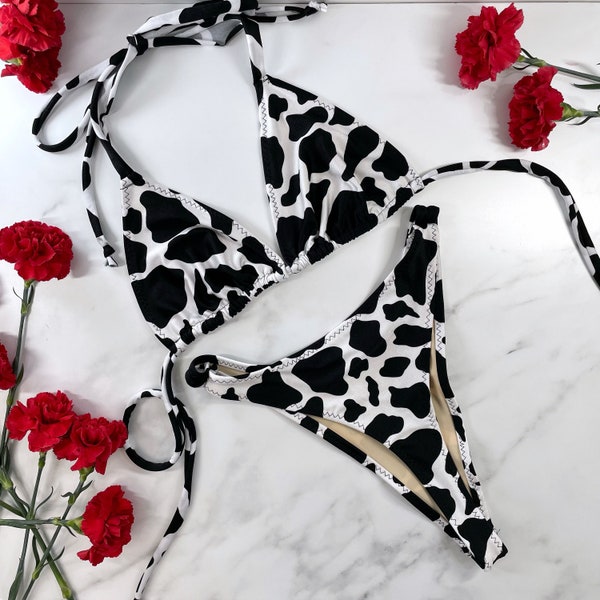 Cow Bikini - Etsy