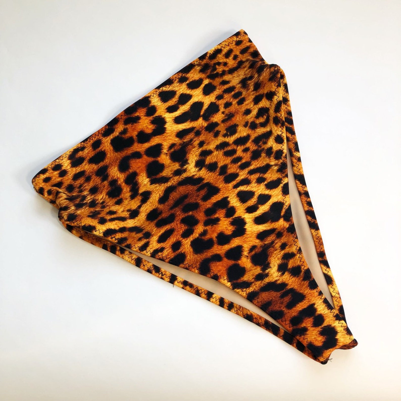High Waist Swimsuit Set Leopard Print - Etsy