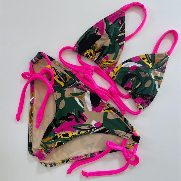 Scrunch Back Bikini - Etsy