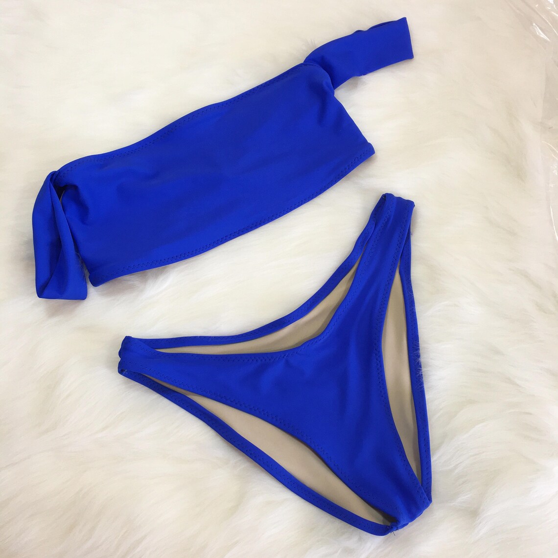 Women's High Leg Sleeve Bathing Suit Bikini - Etsy