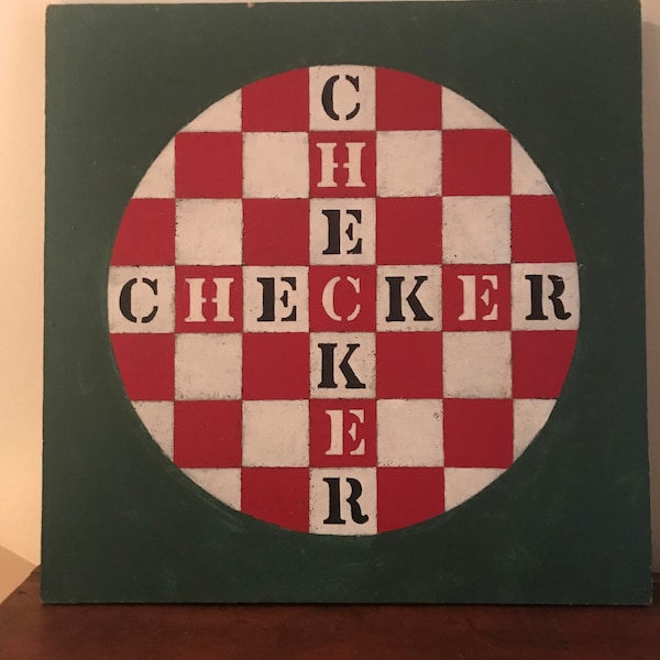 Antique Folk Art Sign - Etsy