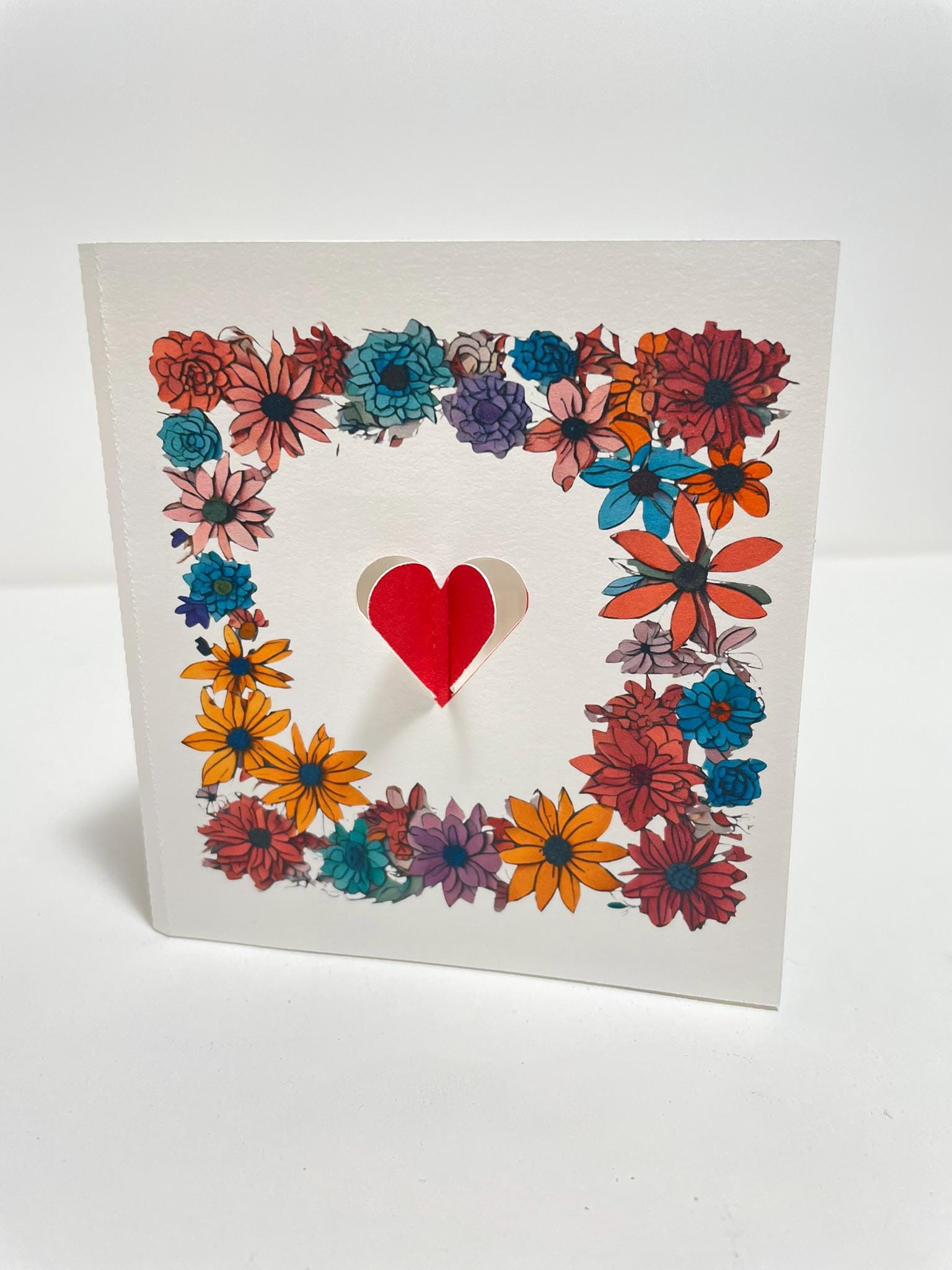 Whimsical Town Pop up Card Handmade Coffee Shop & Grocery Store ...