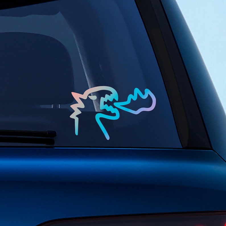 Charizard Car Decal, Charizard, Custom, Logo, Decal, Vinyl Car Decal ...