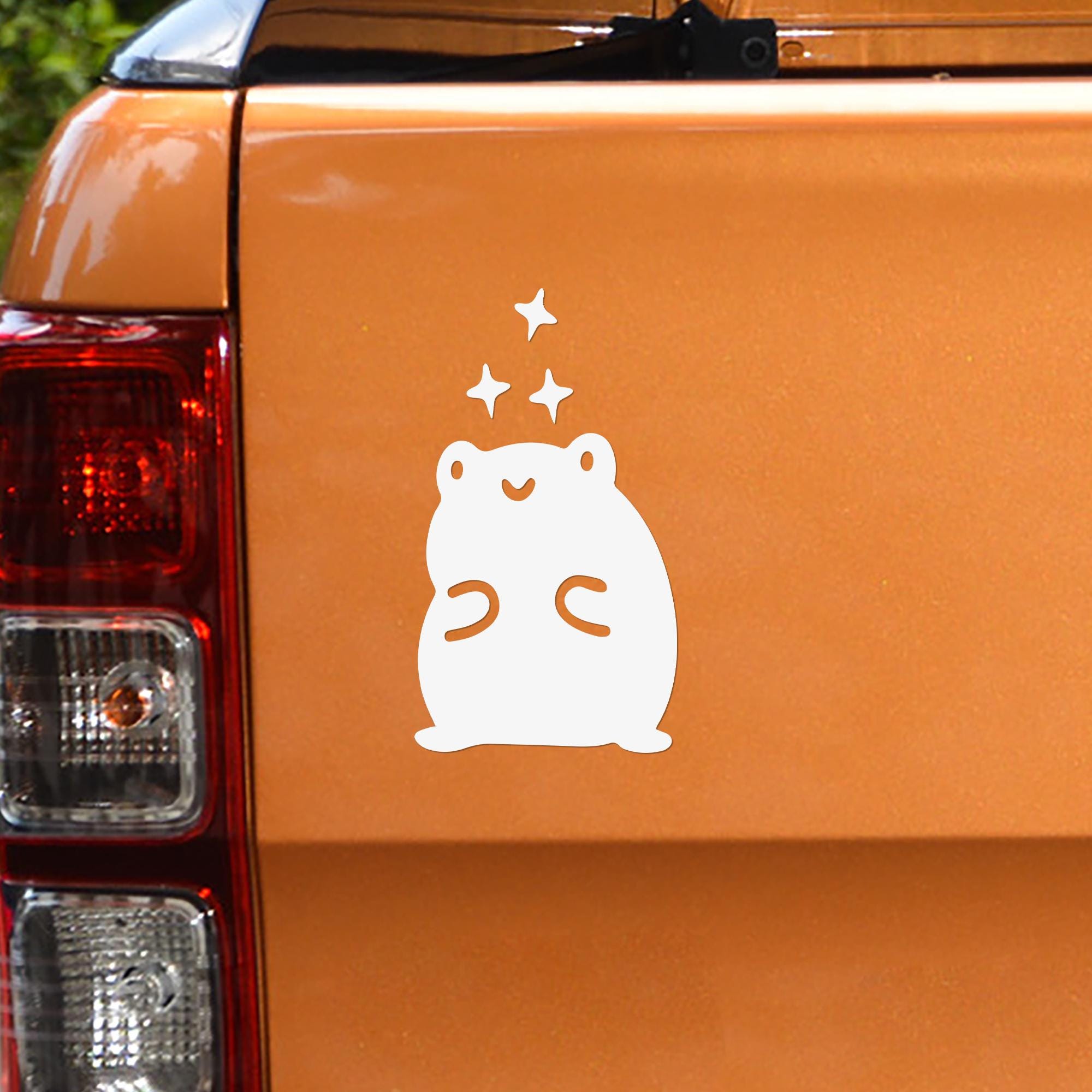 Frog Car Decal, Frog, Custom, Logo, Decal, Vinyl Car Decal, Waterproof ...