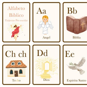 Christian Spanish Alphabet Flashcards – Faith-based Learning for Kids ...
