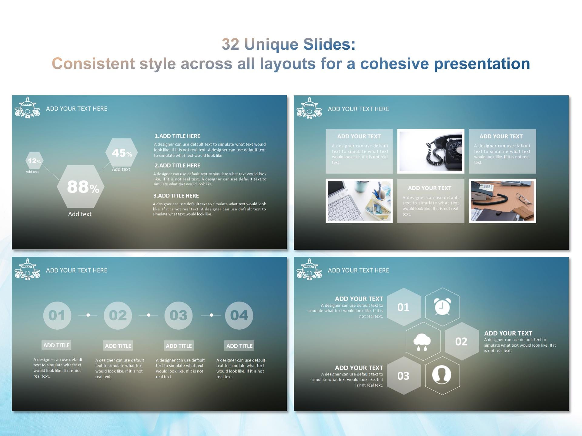 Aesthetic Elegant Powerpoint Template | PPT, Google Slides, Keynote ...