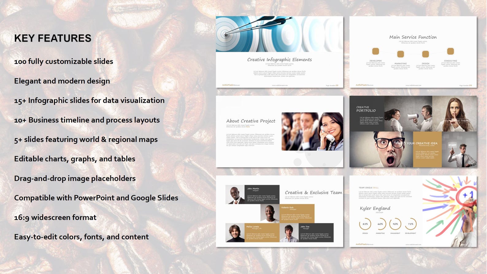 Ultimate Professional Business Powerpoint Template | PPT, Google Slides, Keynote, CANVA | Modern ...