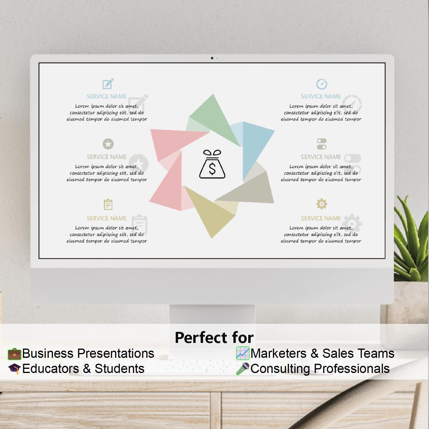 Modern Infographic Powerpoint Template | Visual Infographics Charts ...
