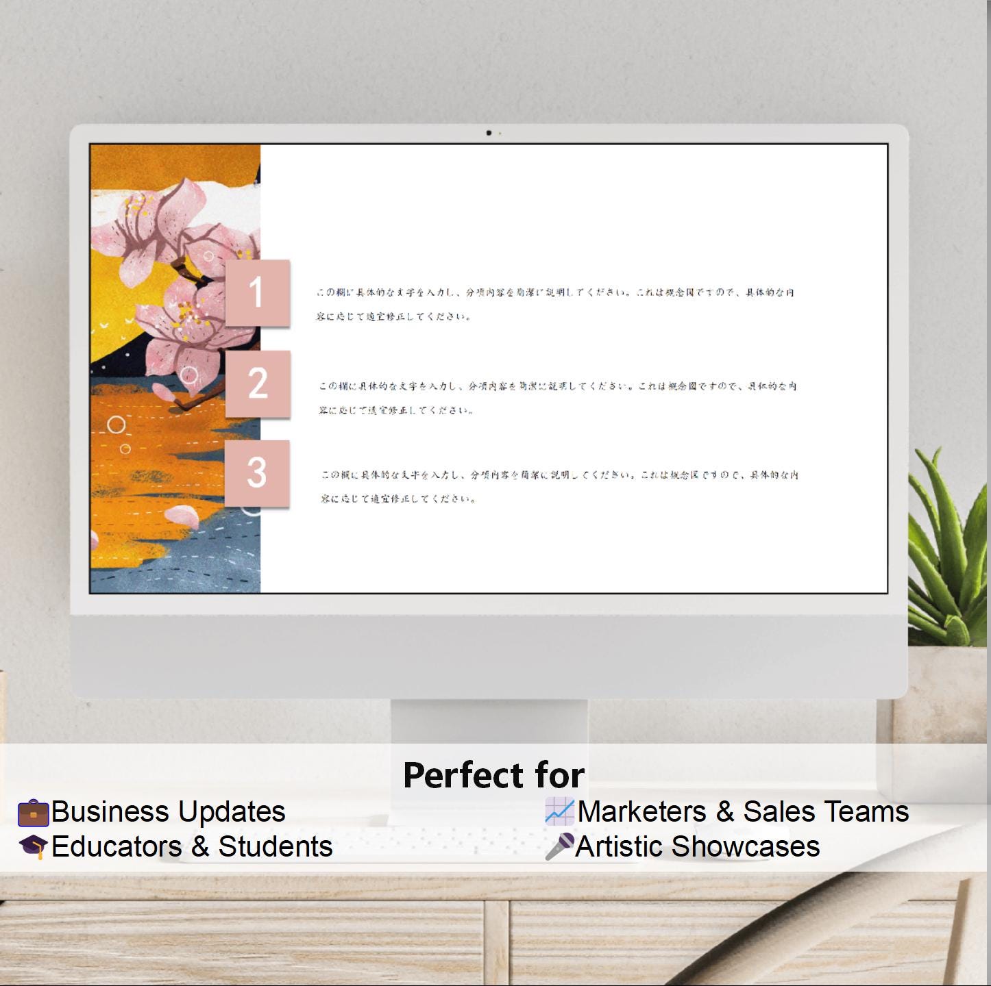 Ukiyo-e Japanese Powerpoint Template | Aesthetic Presentation (digital ...