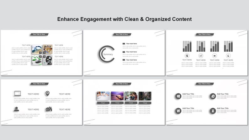 Clean & Professional Powerpoint Templates | PPT, Google Slides, Keynote ...