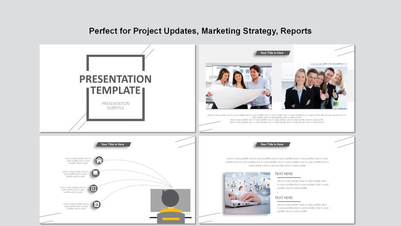 Clean & Professional Powerpoint Templates | PPT, Google Slides, Keynote ...
