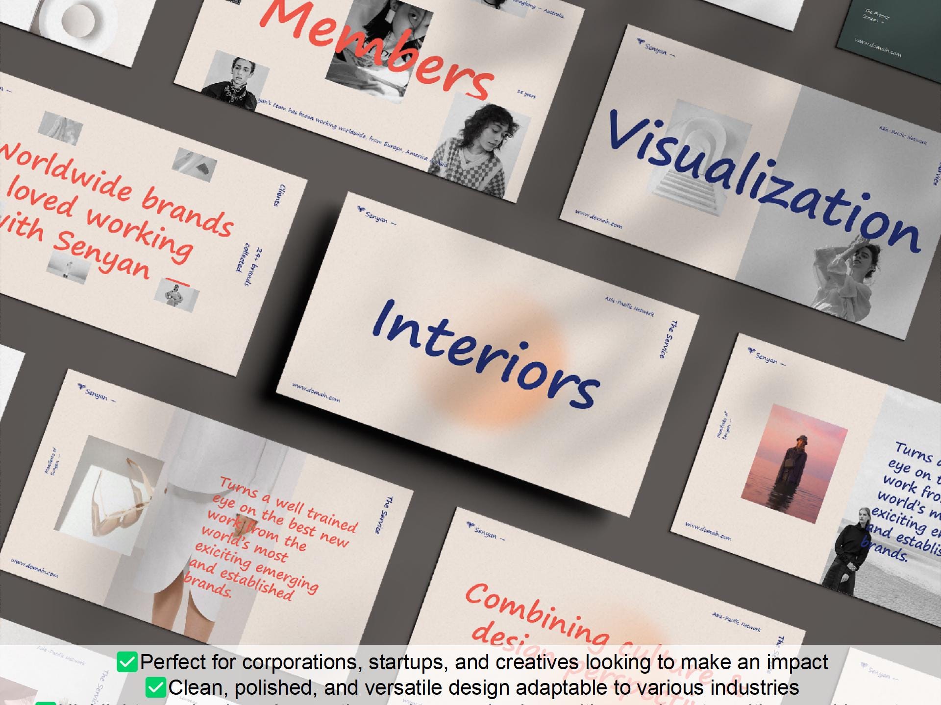 Multipurpose Corporate Identity Profile Powerpoint Template | for ...