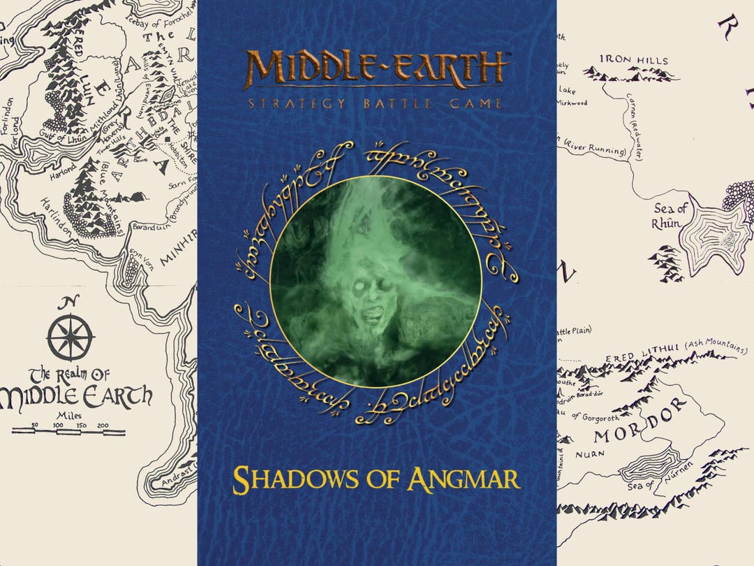 MESBG Profile Cards “shadows of Angmar” - Etsy