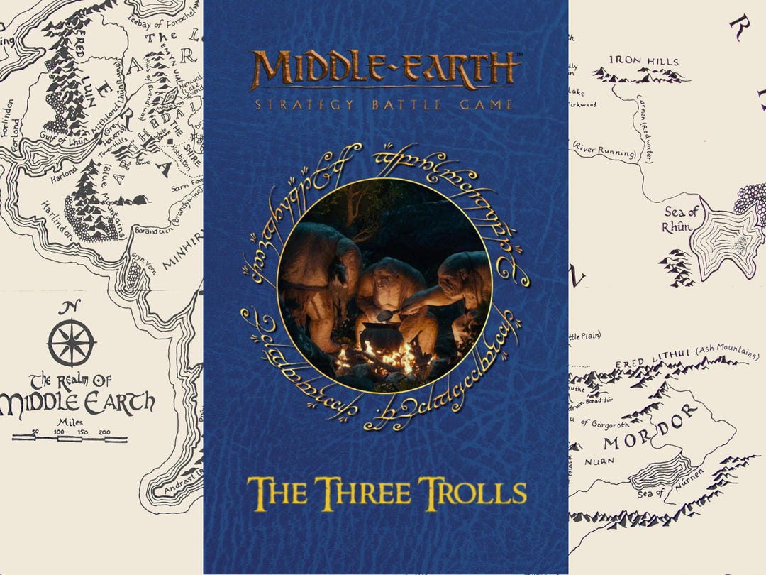 MESBG Profile Cards “the Three Trolls” - Etsy