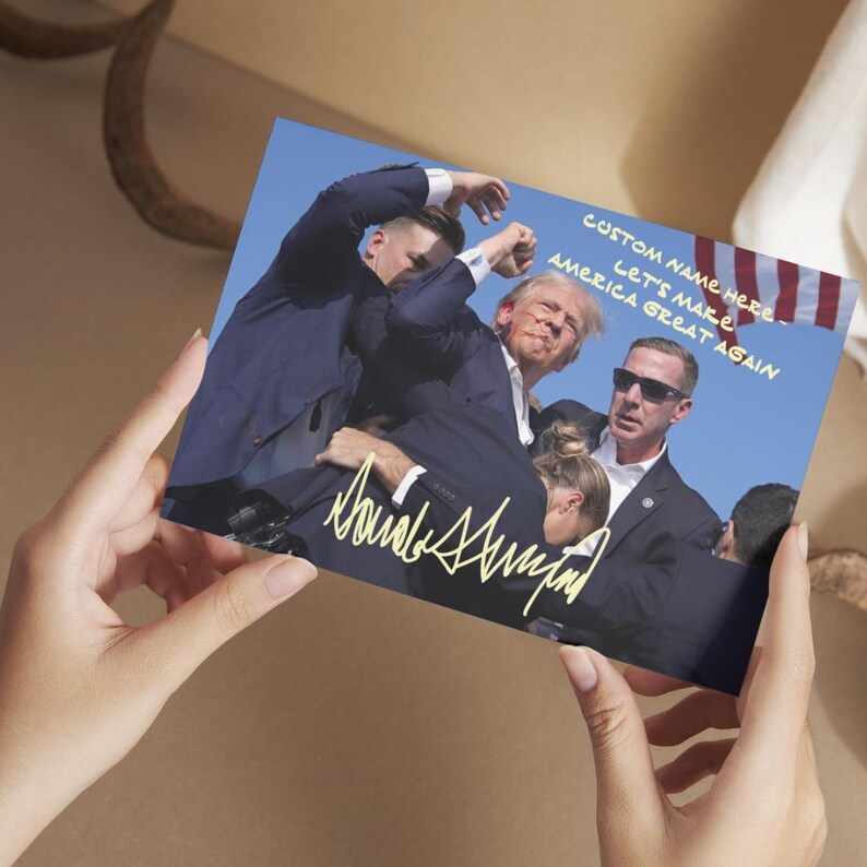 Custom Trump Photo. Personalized Prints - Etsy