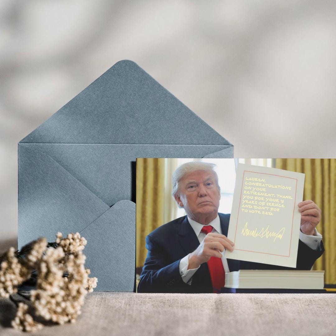 Donald Trump Signed Photo Custom Name - Etsy